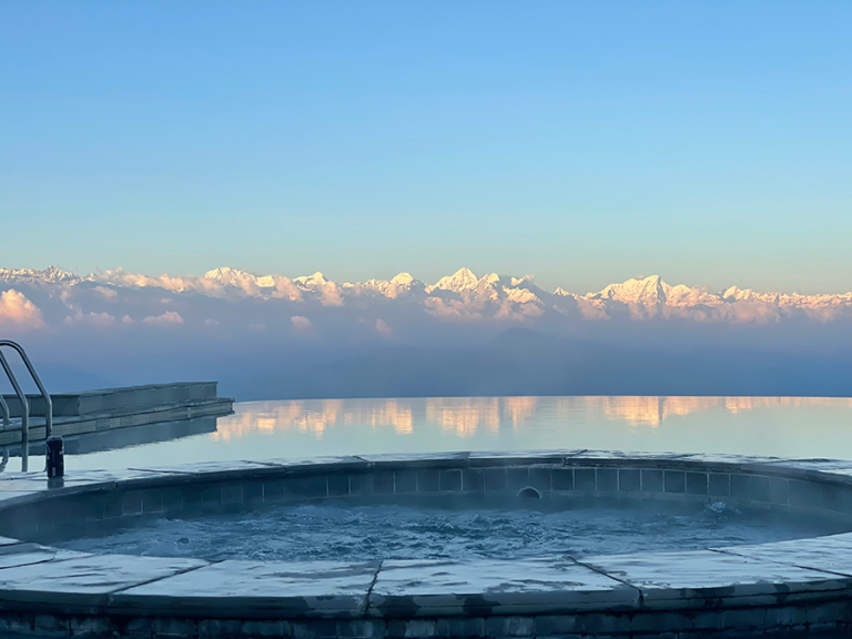 Swimming Pool & Outdoor Heated Jacuzzi - Chandragiri Hills